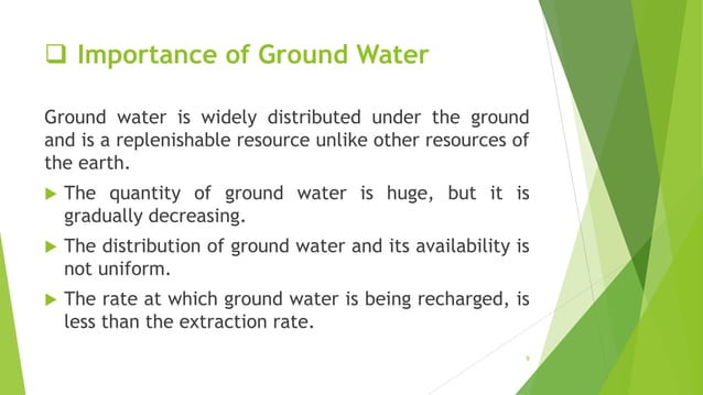 Unit 3 ground water lect-1 | PPT