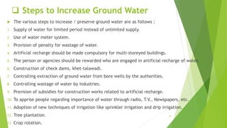 Unit 3 ground water lect-4 | PPTX