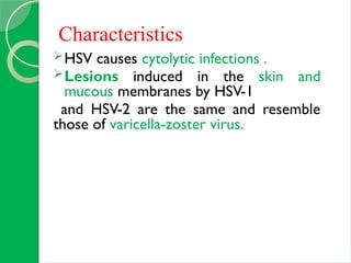 UNIT-3 Herpesviruses and their structure | PPTX