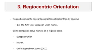 Unit- 3: Lecture -3(International Marketing Orientations) | PPTX