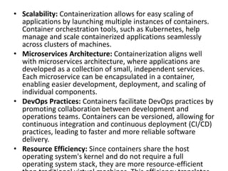 LOGISTICs containerization and types of containerization | PDF