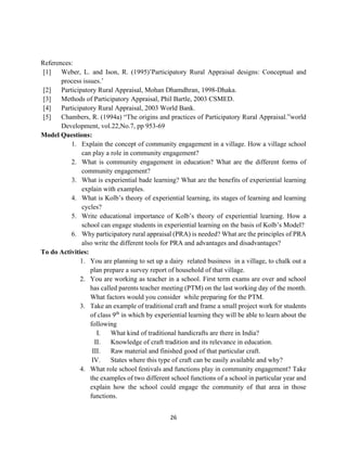 Community Engagement and Experiential Learning | PDF