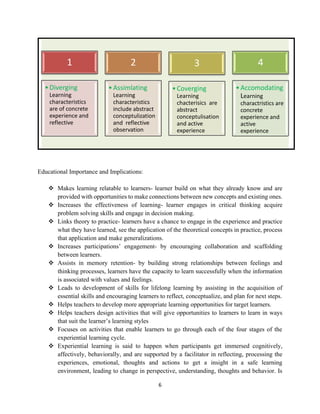 Community Engagement and Experiential Learning | PDF