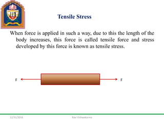 Simple Stress & Strain | PPTX