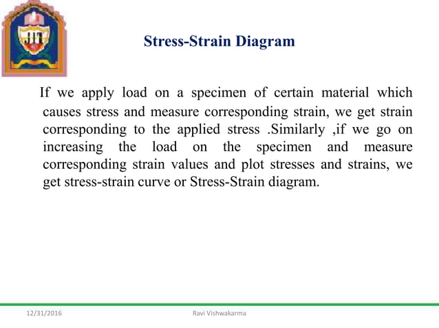 Simple Stress & Strain | PPTX | Physics | Science