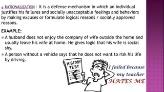 DEFENSE MECHANISM | PPTX