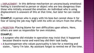 DEFENSE MECHANISM | PPTX