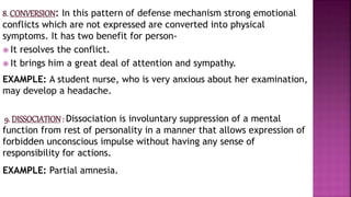 DEFENSE MECHANISM | PPTX