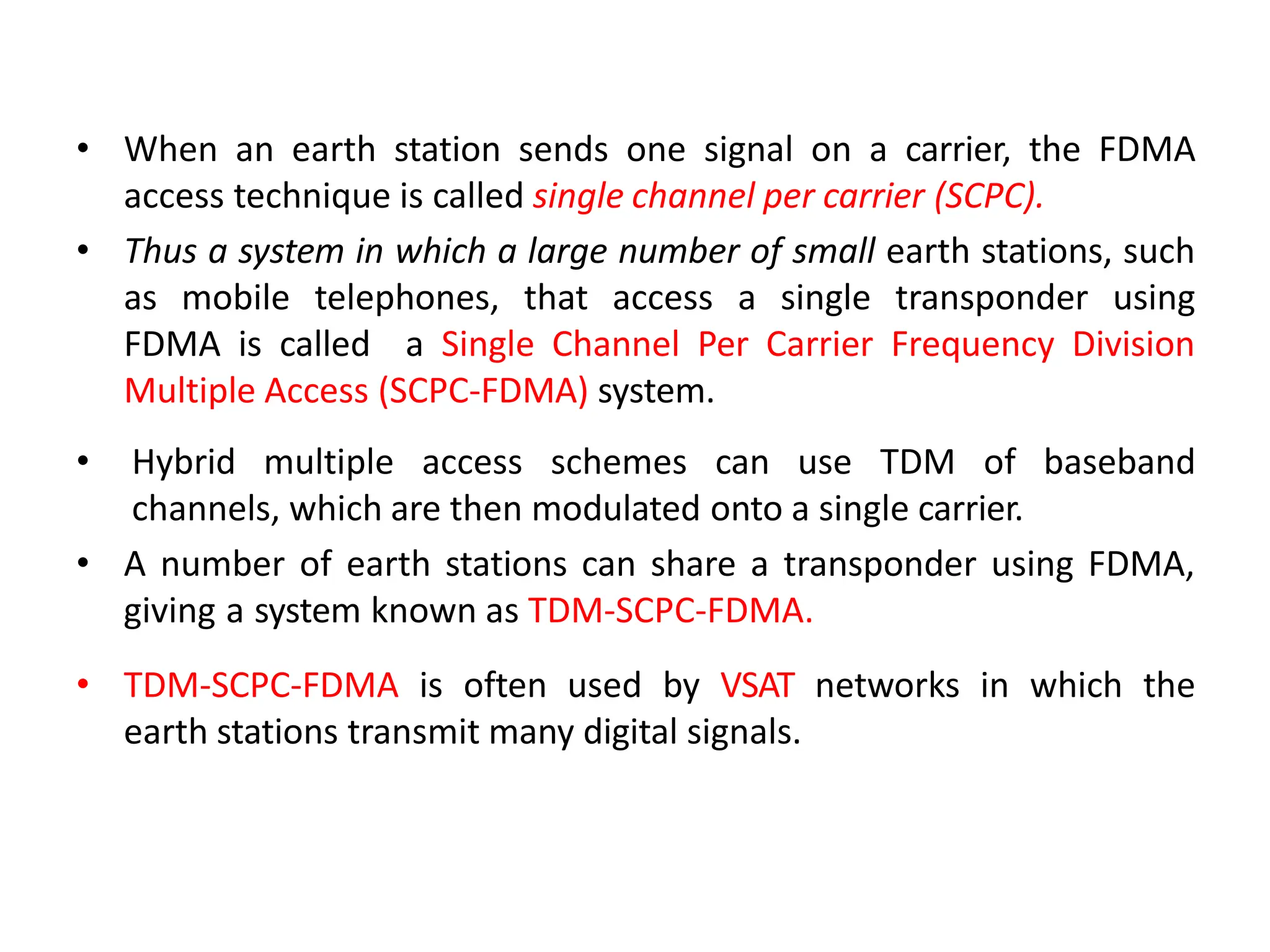 Unit-3_Multiple Access and VSAT Systems.pptx | Computer Networking | Computing