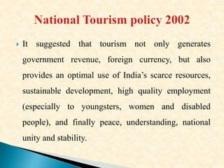 UNIT-3 NATIONAL TOURISM POLICY part 2.pptx
