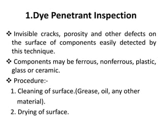 NON DESTRUCTIVE TESTING | PDF