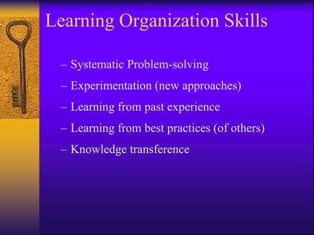 Unit 3 Organization Learning Knowledge Management Ppt