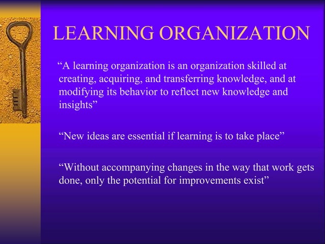 Unit-3 Organization learning knowledge management | PPT
