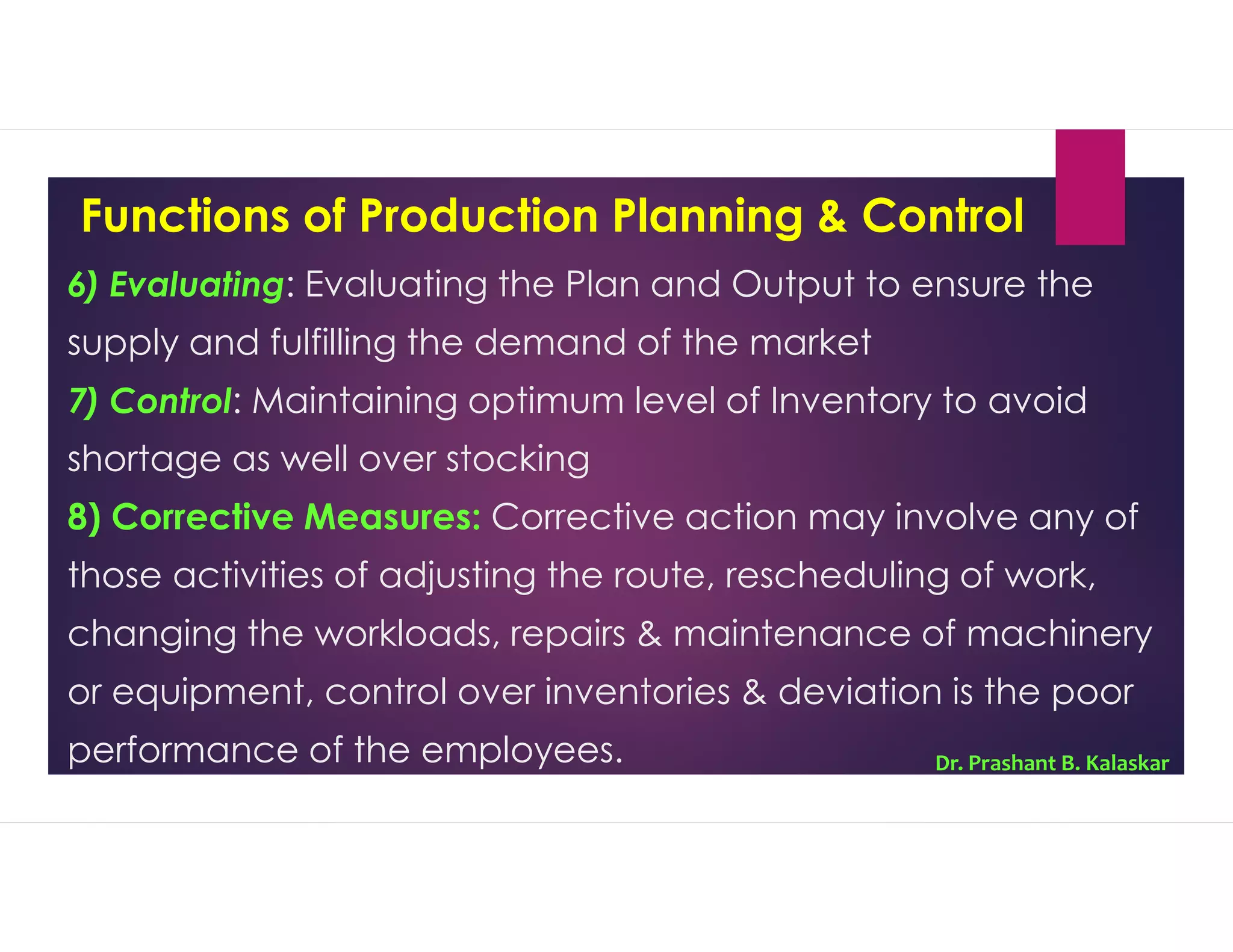 Production Planning & Control | PDF