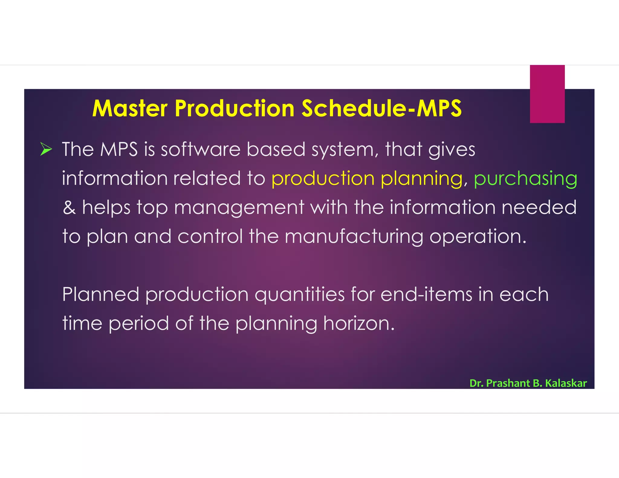 Production Planning & Control | PDF