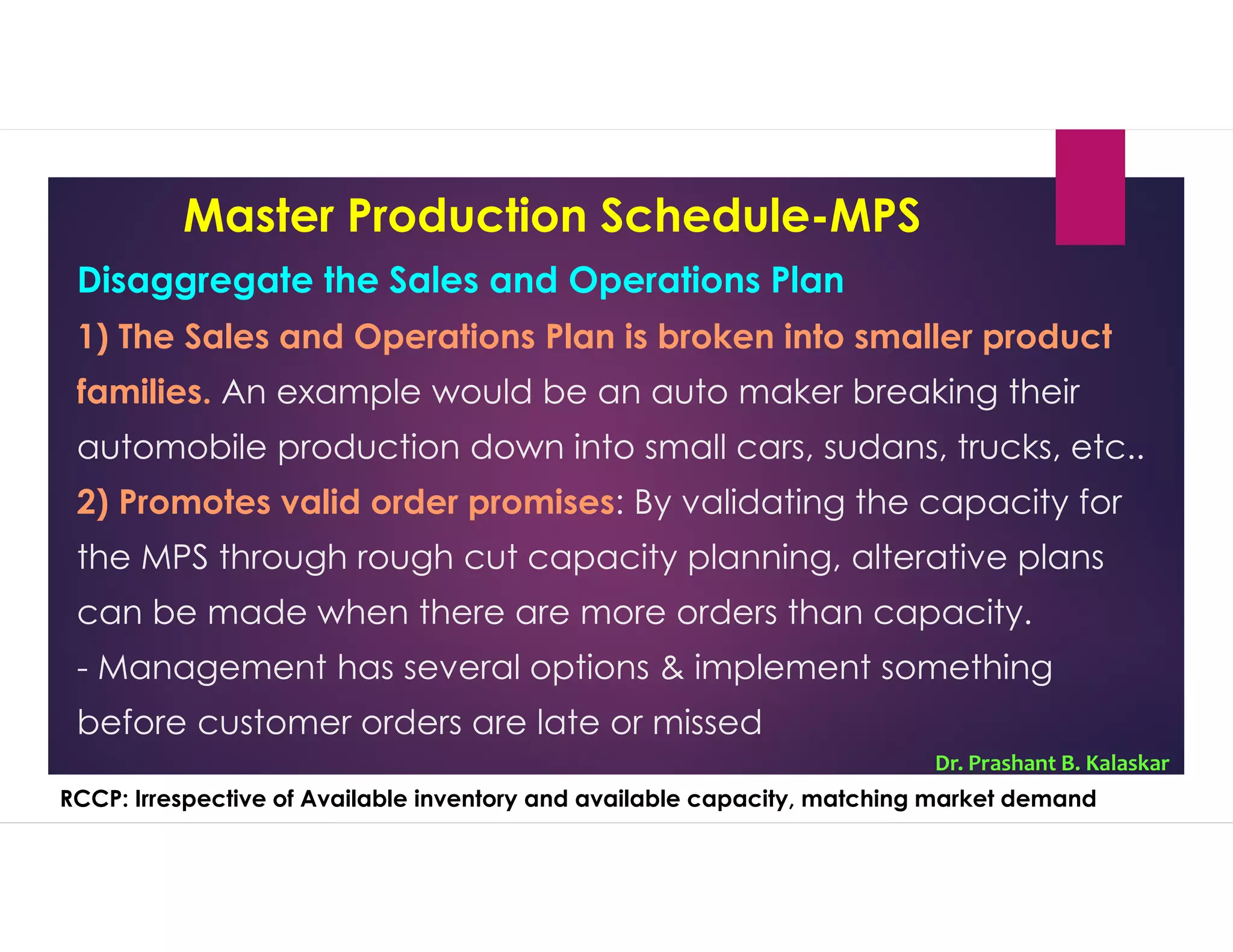 Production Planning & Control | PDF