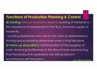 Production Planning & Control | PDF