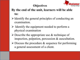 Unit 3 physical examination | PPT