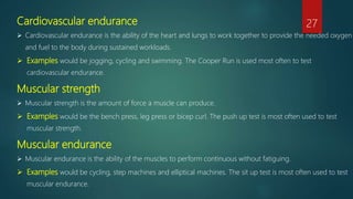 UNIT - 3 Physical Fitness, Wellness and Lifestyle | PPTX