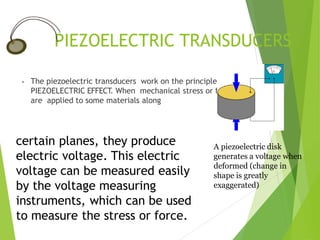 Piezo-electric transducer-Biosensors and Transducers | PDF