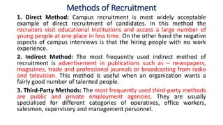 Recruitment and Selection - Dr.J.Mexon | PPTX