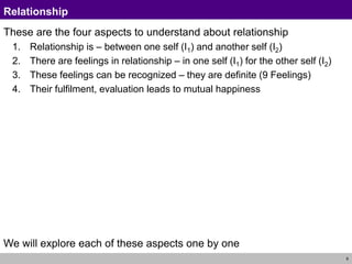 universal human values -Harmony in the Family | PPT