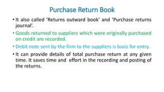 Subsidiary Book | PPTX