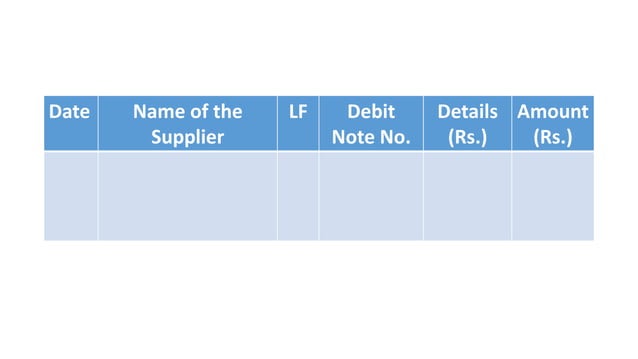 Subsidiary Book | PPTX