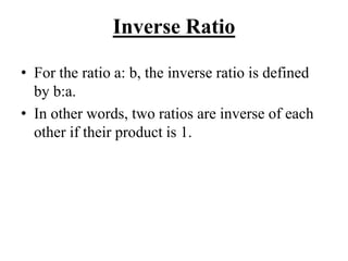 Unit 3 ratio, proportion, profit and loss | PPTX