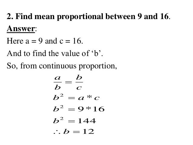 Unit 3 ratio, proportion, profit and loss