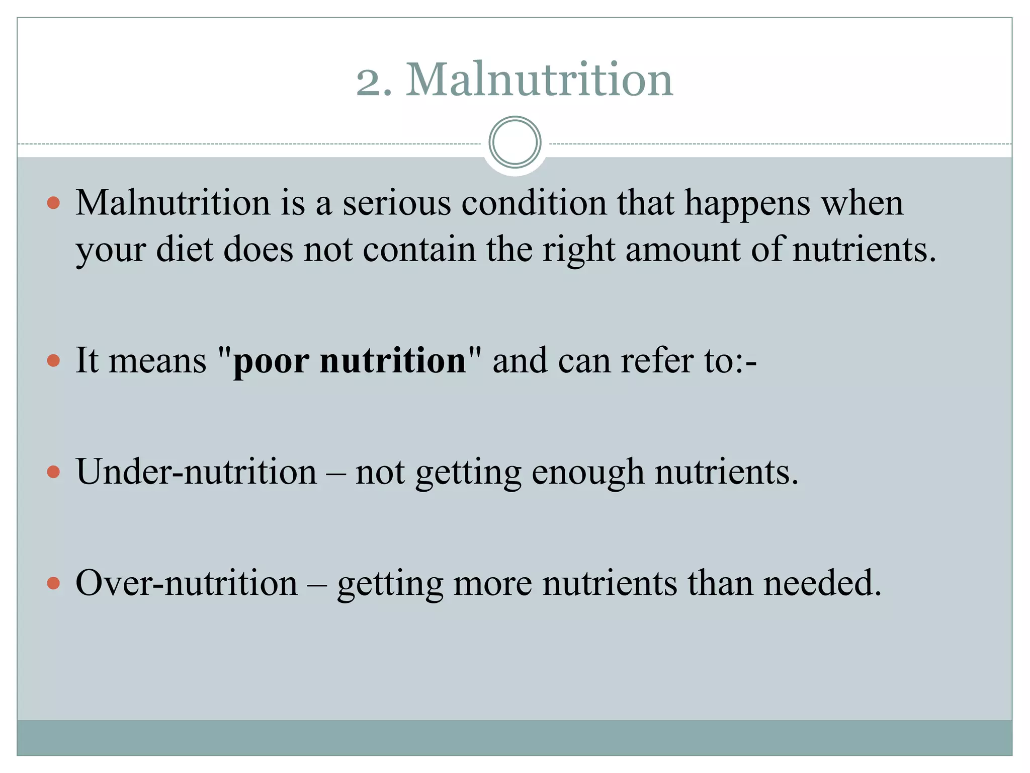 SOCIAL PHARMACY UNIT :- 3RD PART -3 Balanced diet, Malnutrition ...