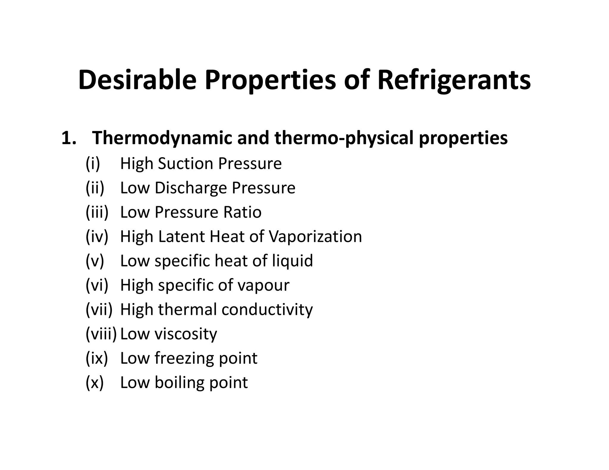 Unit 3 refrigerants (notes) | PDF