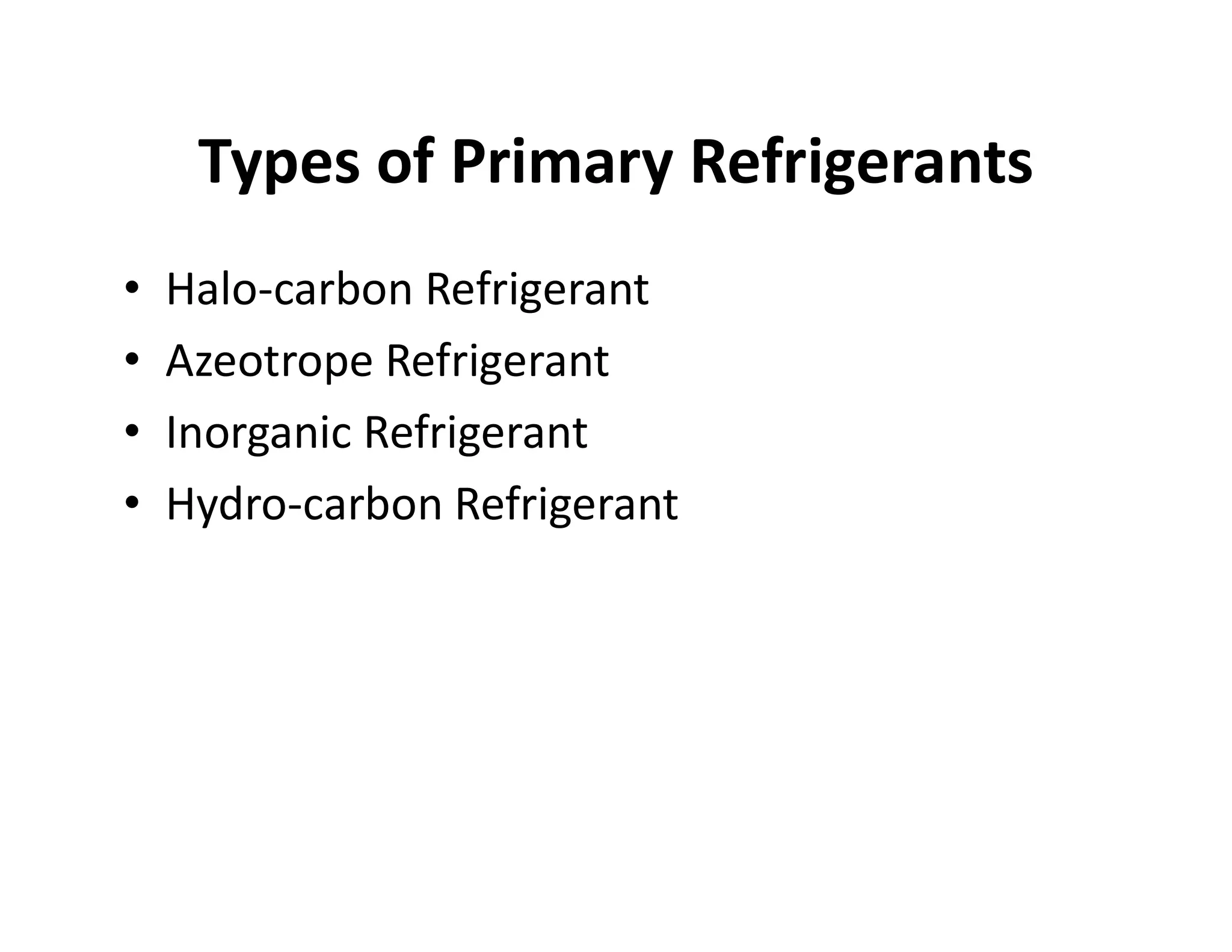 Unit 3 refrigerants (notes) | PDF
