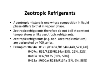 Unit 3 refrigerants (notes) | PDF