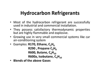 Unit 3 refrigerants (notes) | PDF