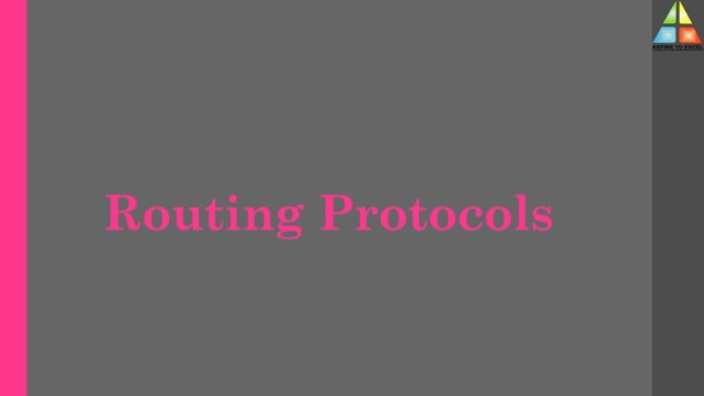 Routing Protocols | PPT