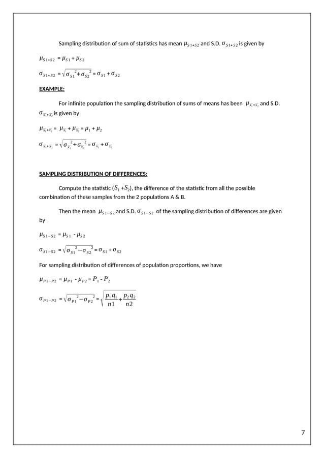 Unit 3 Sampling Distribution Docx