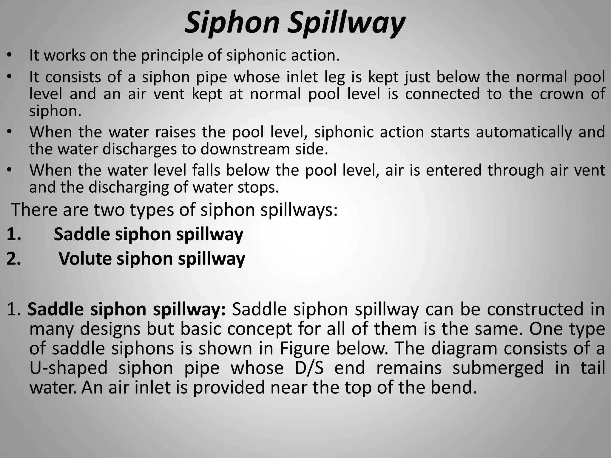 Unit 3 spillway | PPTX