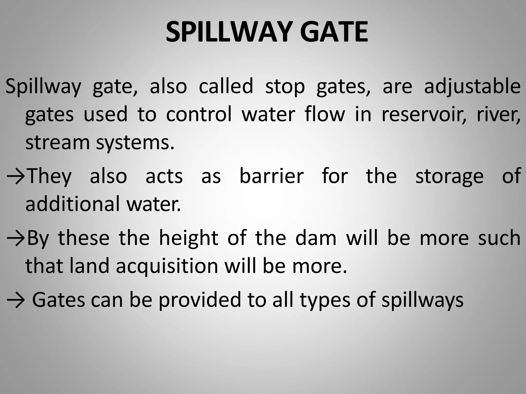 Unit 3 spillway | PPTX