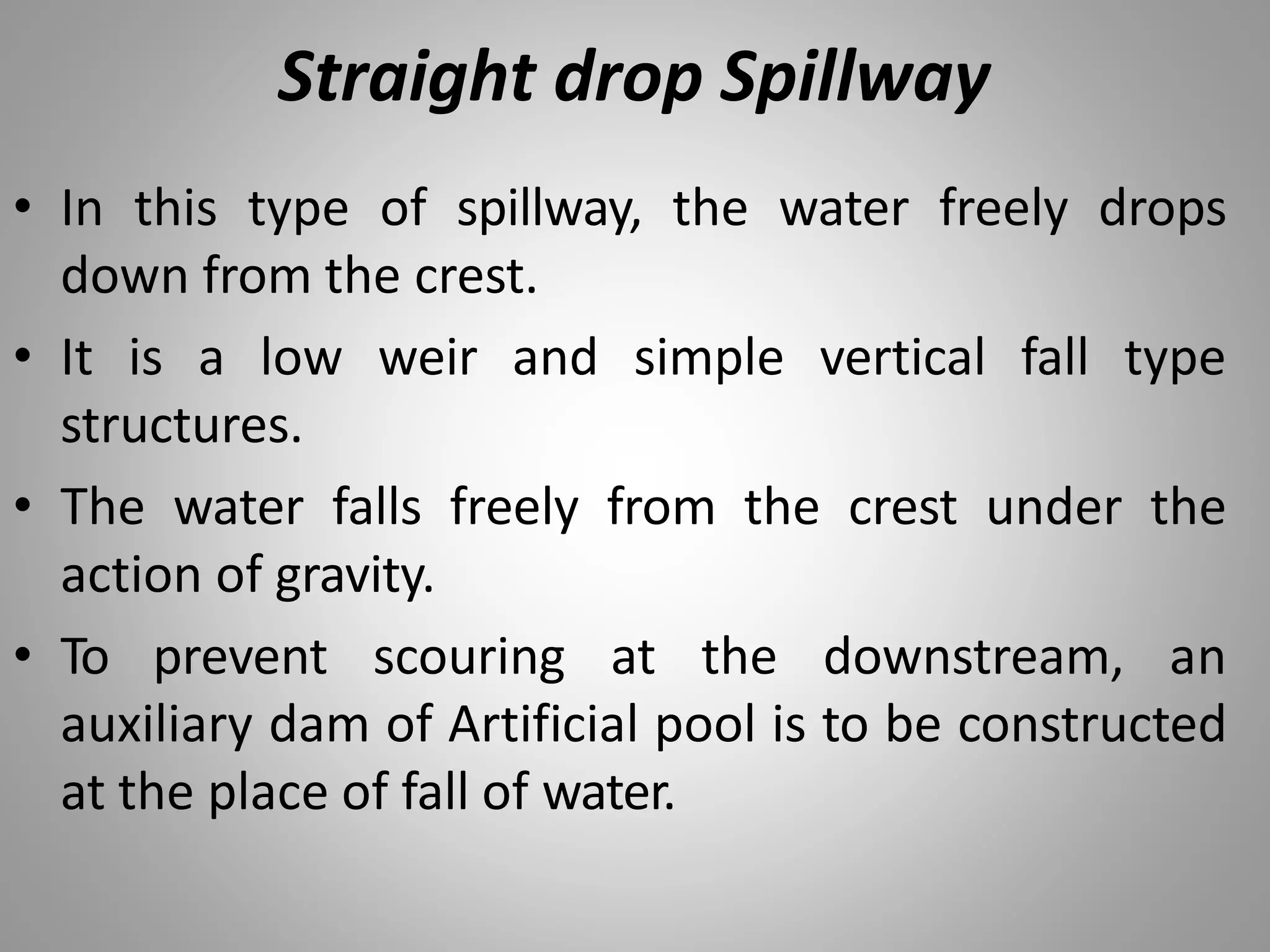 Unit 3 spillway | PPTX
