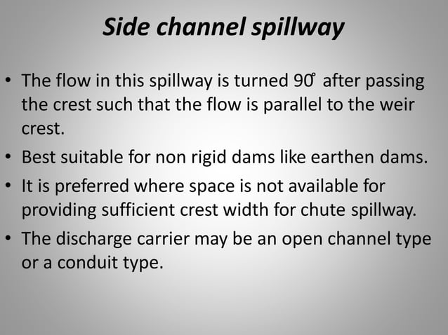 Unit 3 spillway | PPTX | Water Services | Home Utilities