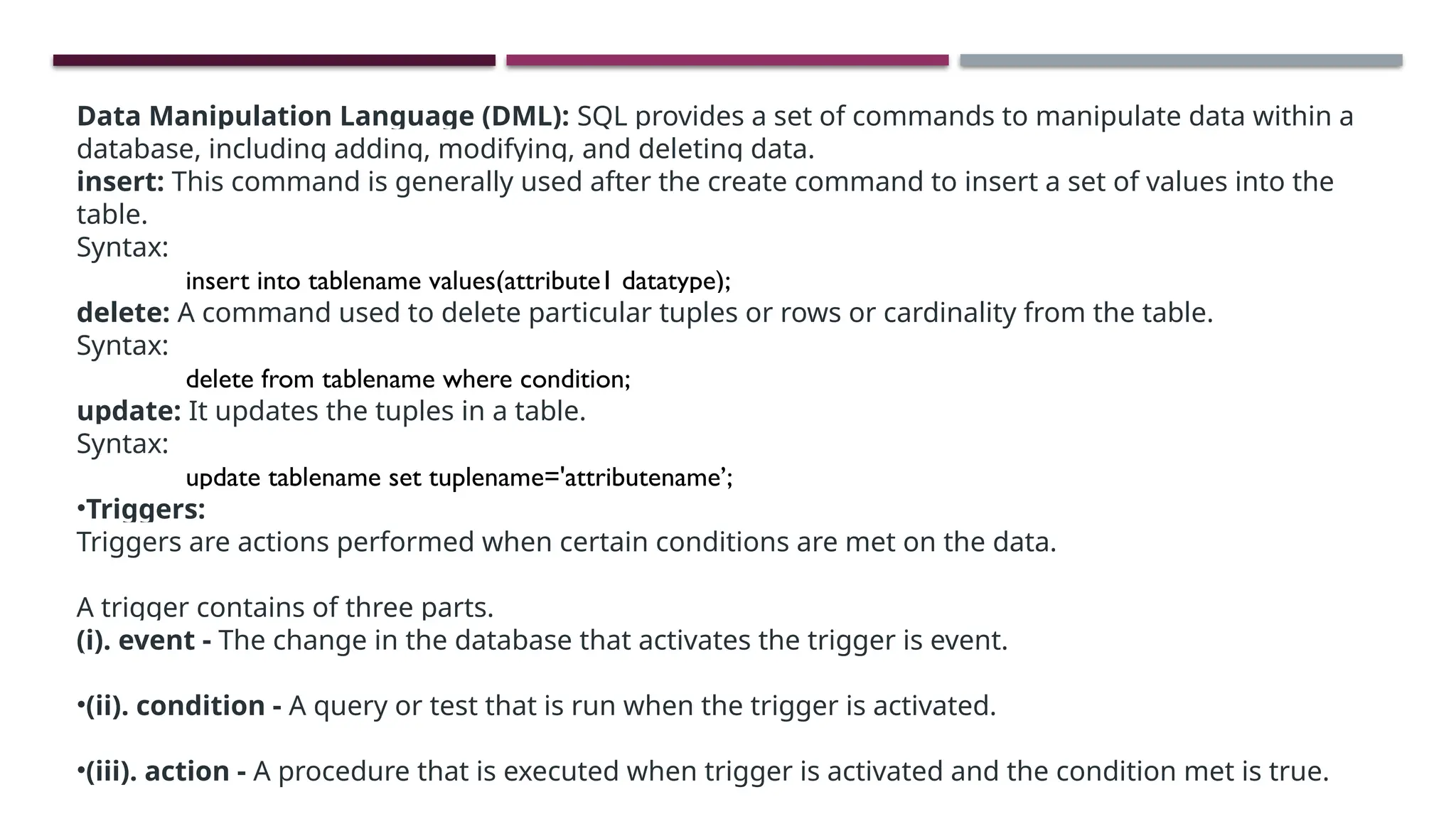 UNIT-3 Structured Query Language(SQL).pptx