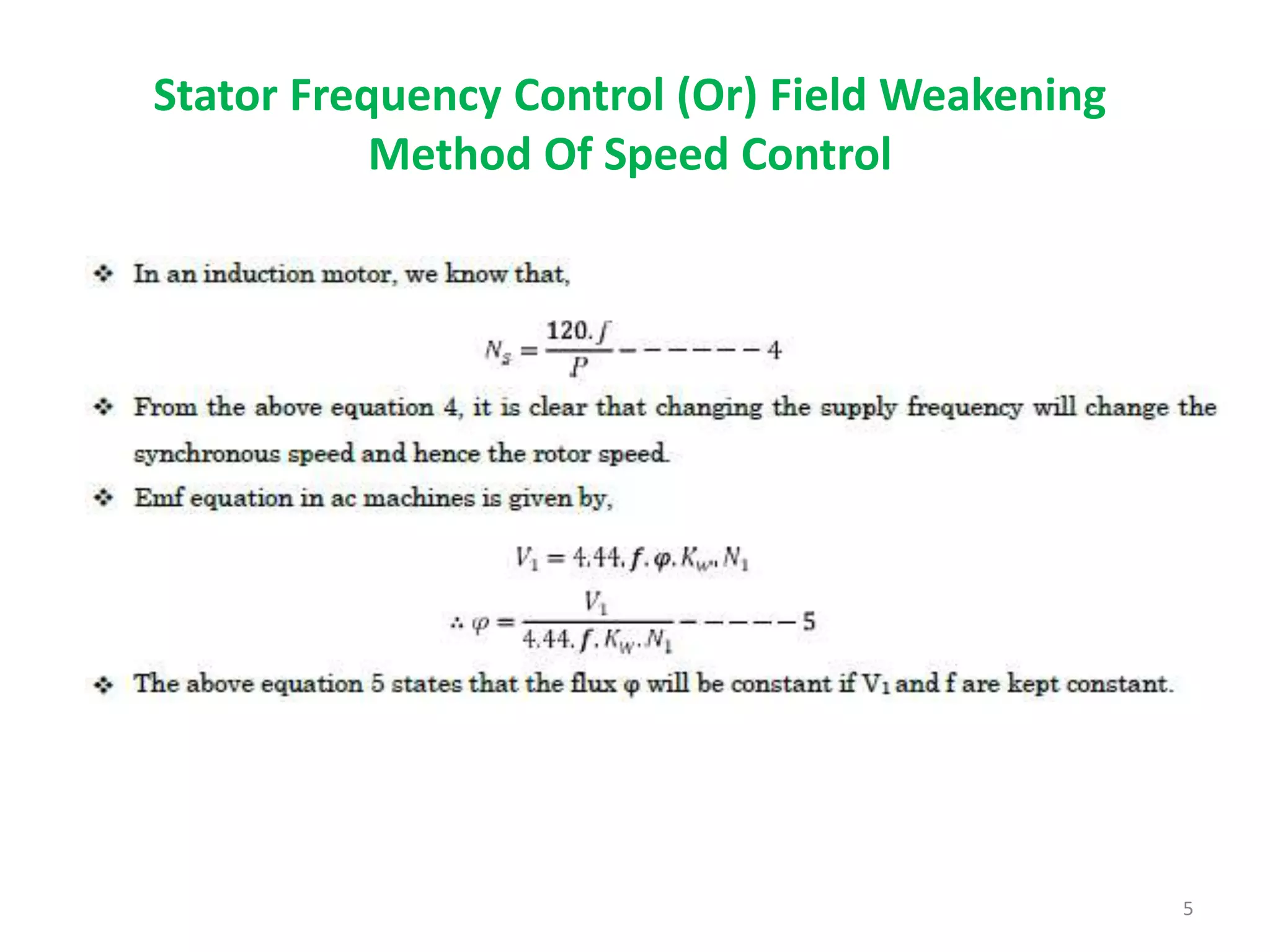 Induction Motor Drives Pptx
