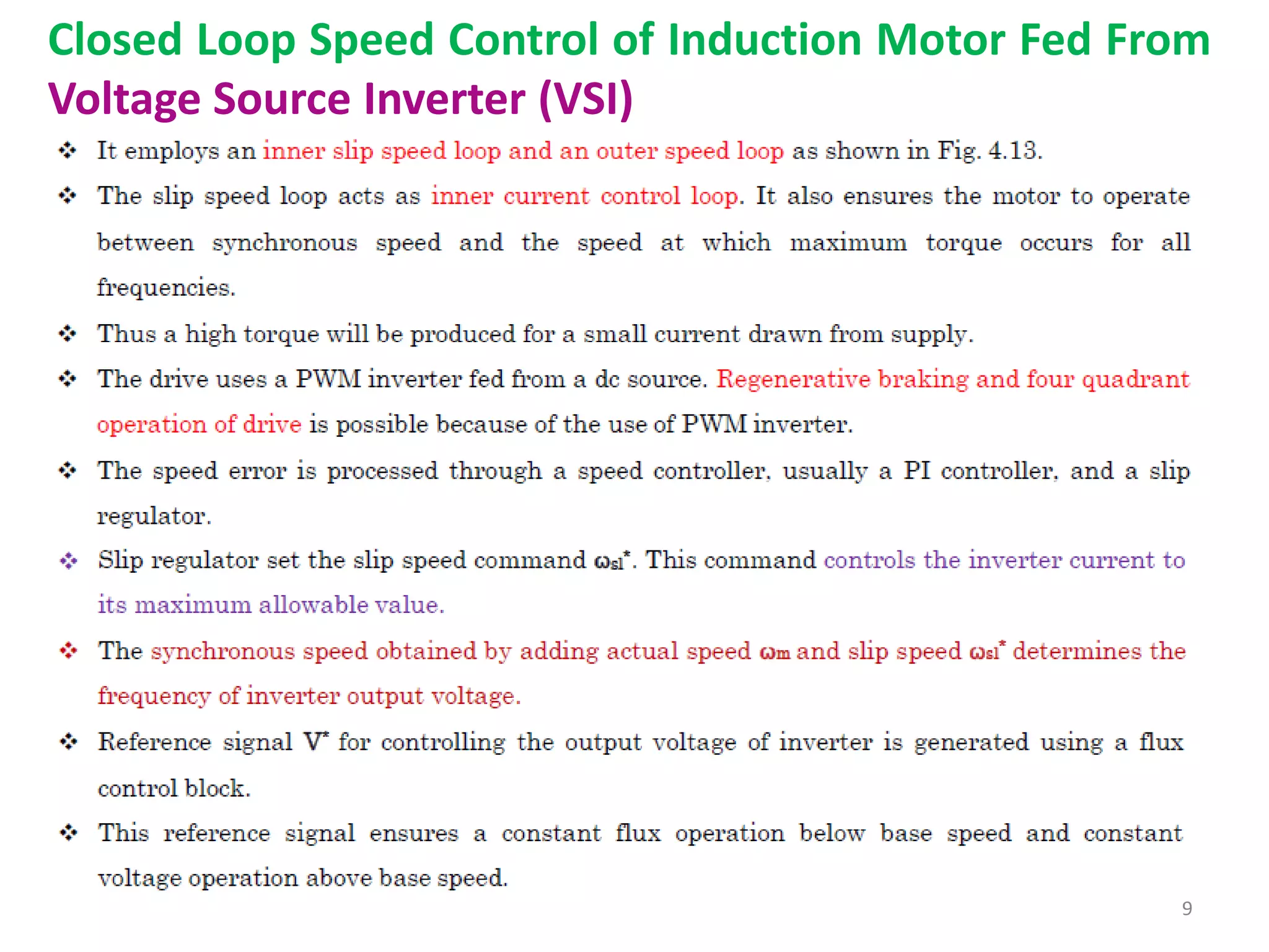 Induction Motor Drives | PPTX