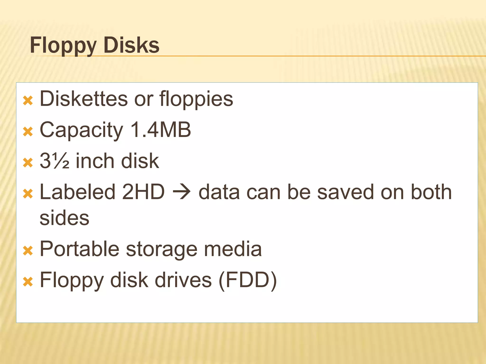 Unit 3 storage fundamentals | PPTX