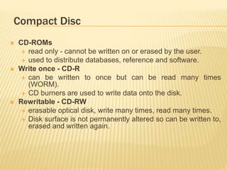 Unit 3 storage fundamentals | PPTX