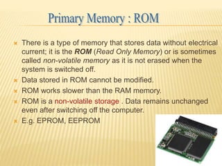 Unit 3 storage fundamentals | PPTX