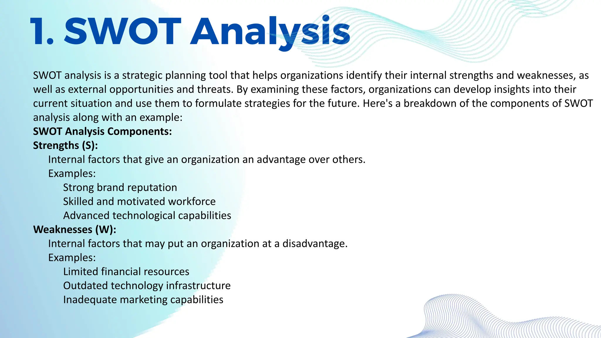 Strategies & Policies,Types ,Process,Models,SWOT Analysis,TOWS Analysis ...