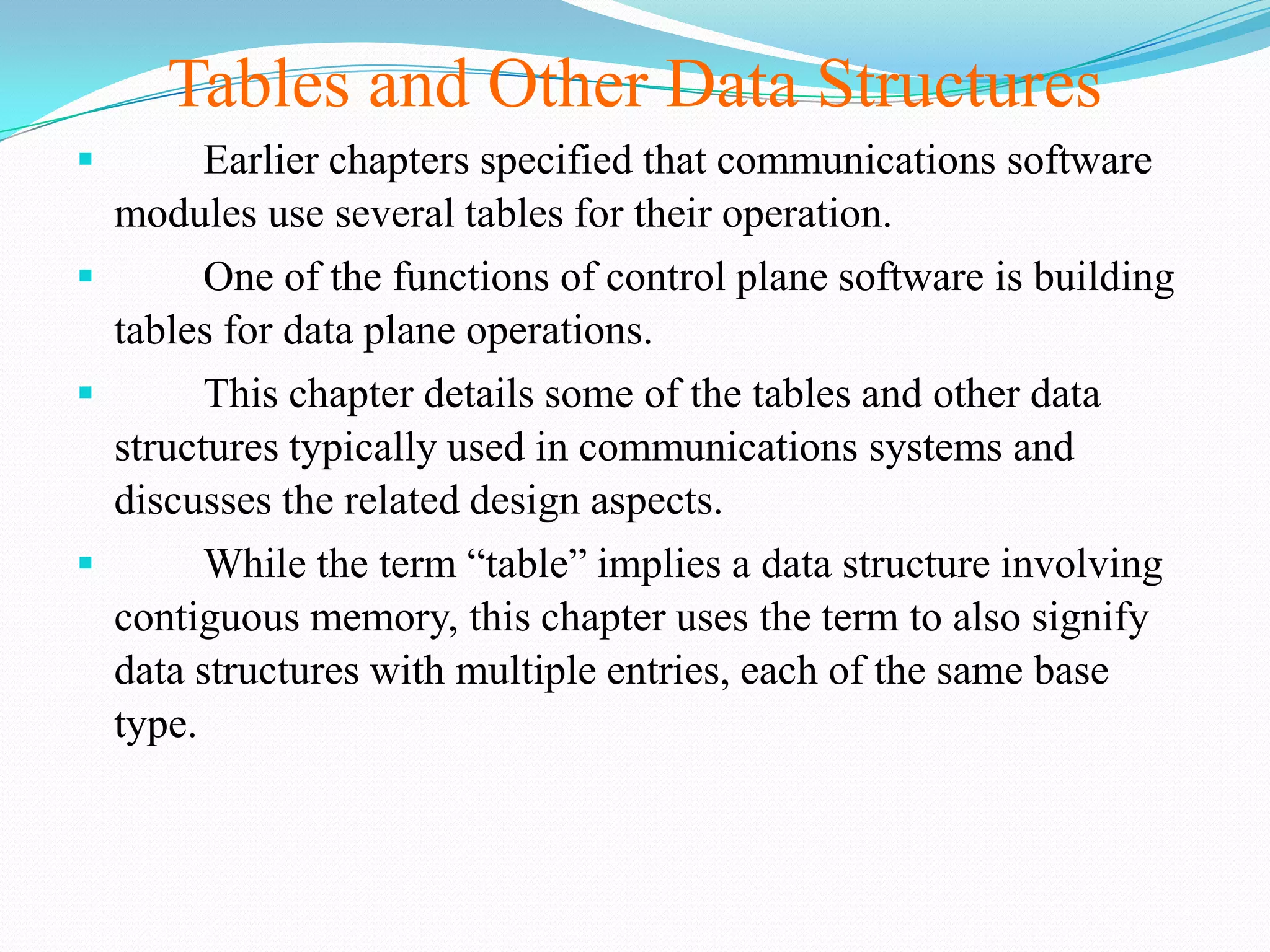 Unit 3 tables and data structures | PPT