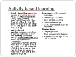 Unit 3 teaching methods and techniques | PPTX